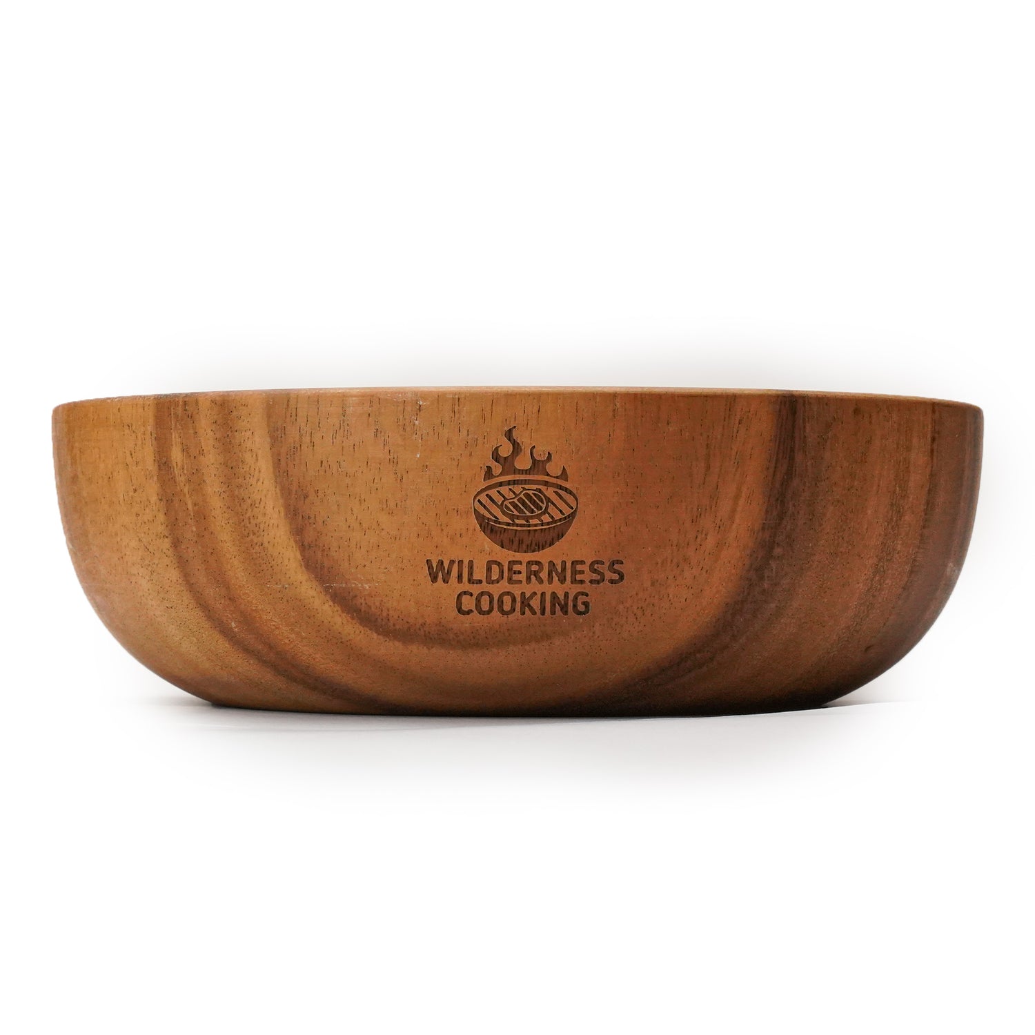Wilderness Cooking Large Acacia Wood Bowl | Home&Wild