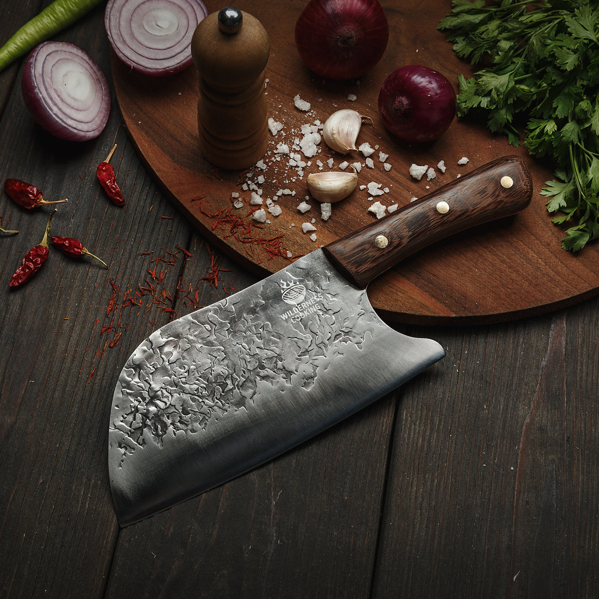 Wilderness Cooking Butcher kitchen Knife | Home&Wild